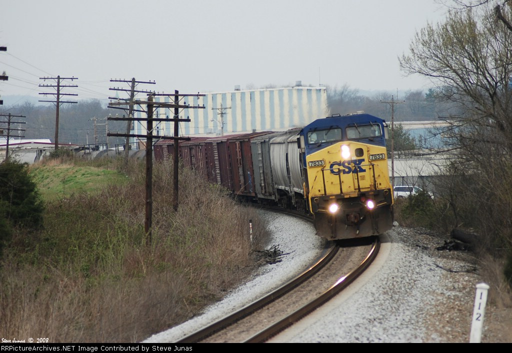 CSX 7833 S574